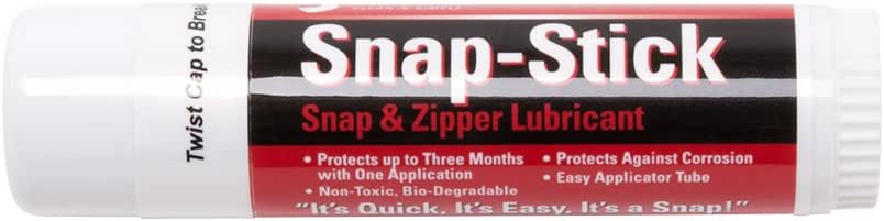 Shurhold Snap-Stick Zipper, Snap Lubricant Stick, Wide Diameter ...