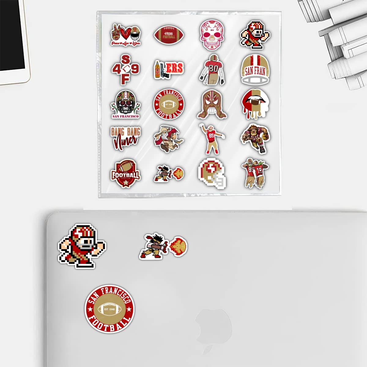 Mua 20 Pcs Stickers Packs 49 Colorful San Decal Franciscos Aesthetic ...