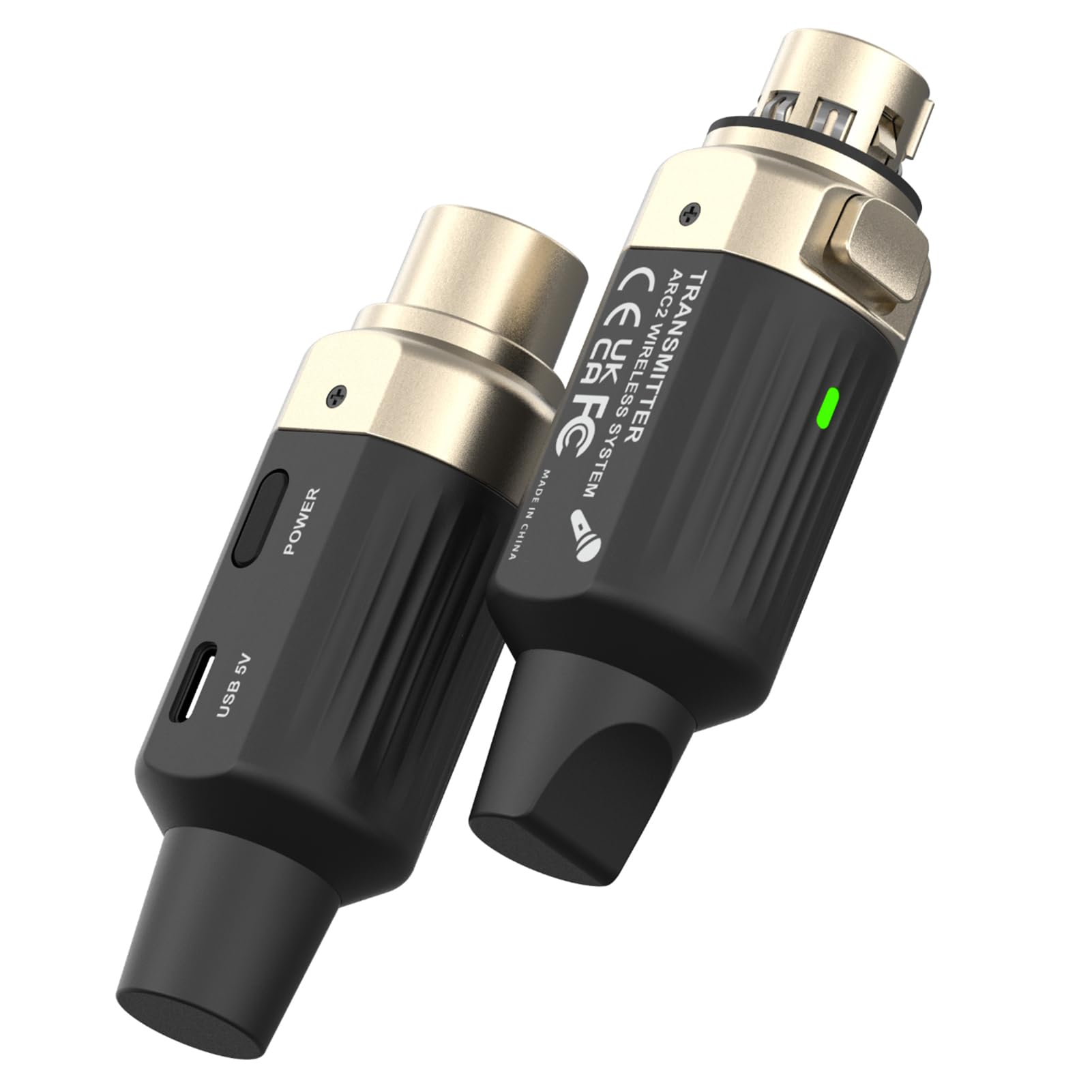 STRICH UHF Wireless XLR Microphone Transmitter Receiver, 7-Channel ...