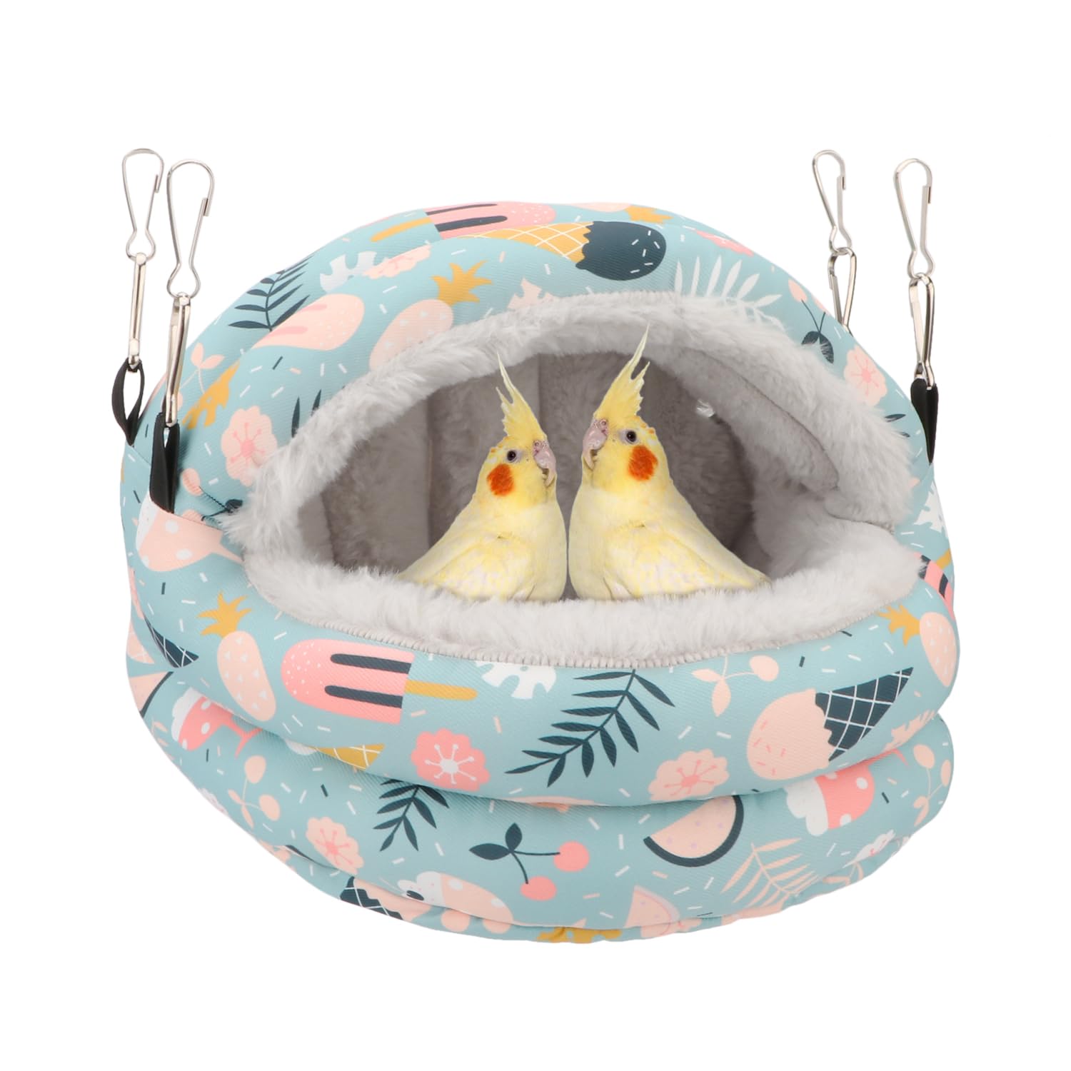 Reshiho Bird Nest House Winter Warm Bird Bed Hanging Hammock Snuggle ...