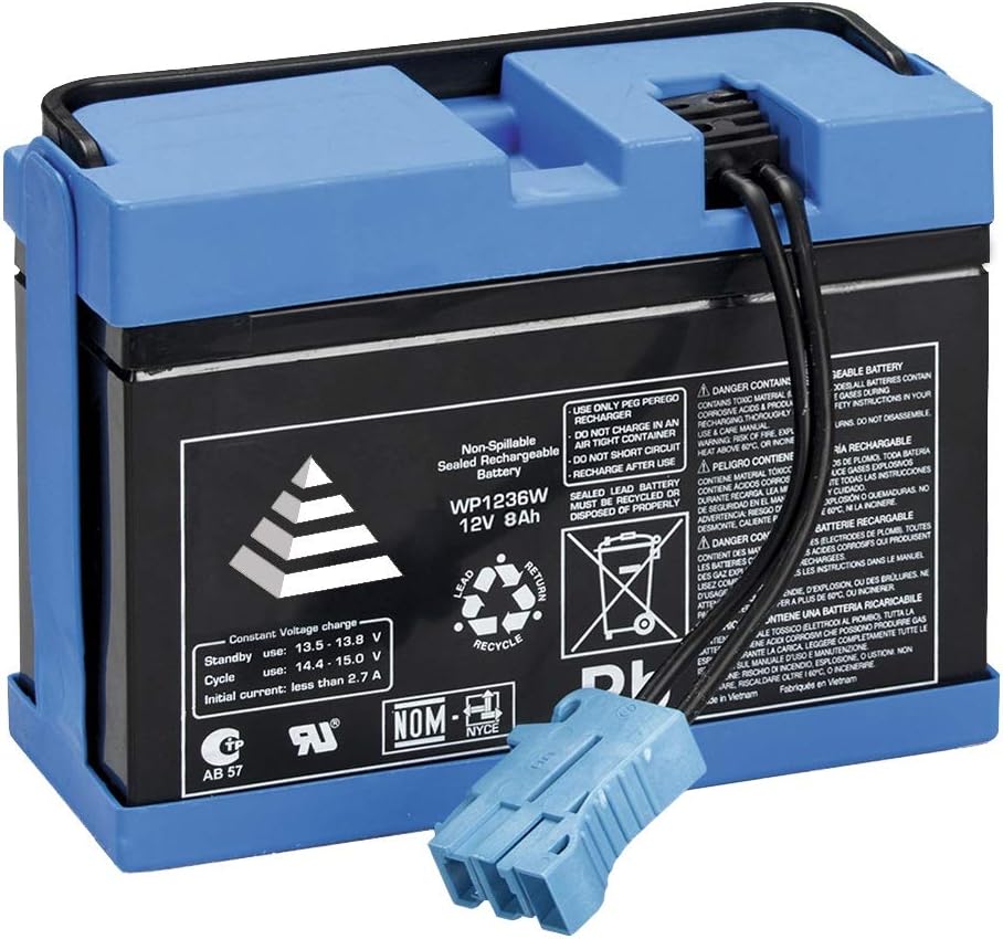 Amazon.com: 12V 8AH Replacement Battery for Peg Perego Ground Force ...