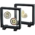 Amazon.com - Challenge Coin Display Case, 4.3" H Coin Display Frame, Clear 3D Floating Holders ...