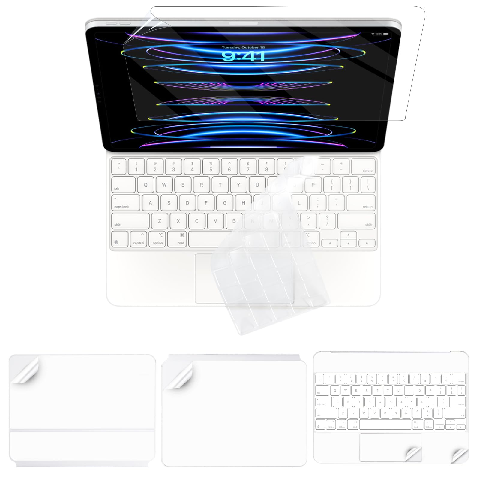 IMMOENUC 5-in-1 Tablets Skin Sticker Decals for 2022/2021/2020/2018 ...
