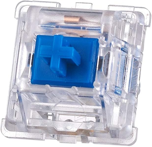 DUROCK Linear Switches 62g Translucent Smokey Aqua Teal Switch with ...