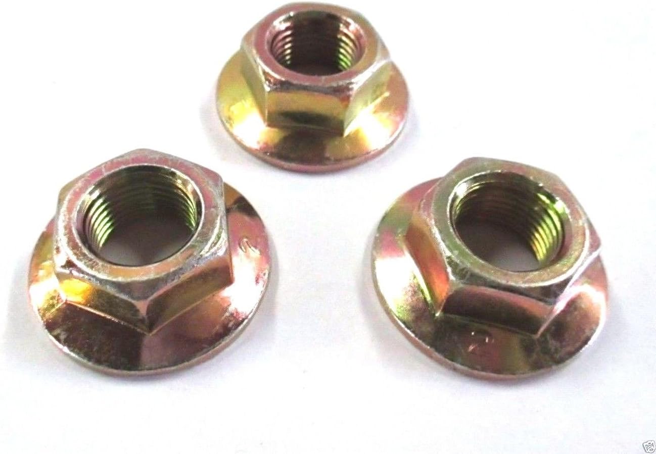 MTD 712 0417A Hex Flange Nut 5 8 18 3 Pack Amazon ca Patio Lawn