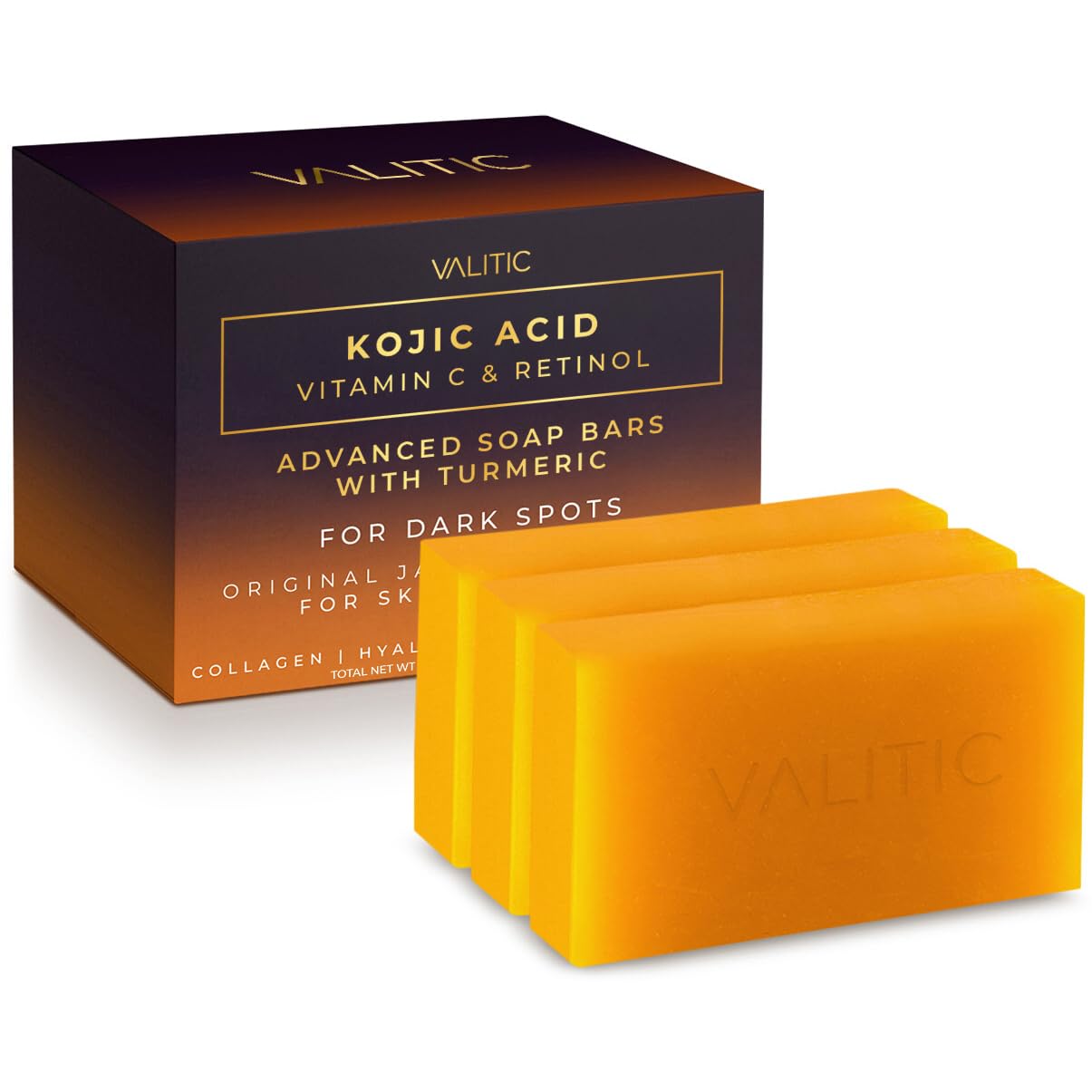 Mua VALITIC Kojic Acid Vitamin C and Retinol Soap Bars with Turmeric ...