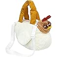 Amazon.com: BestAlice Chicken Sleep Handbag,Ugly Chicken Plush Handbag ...