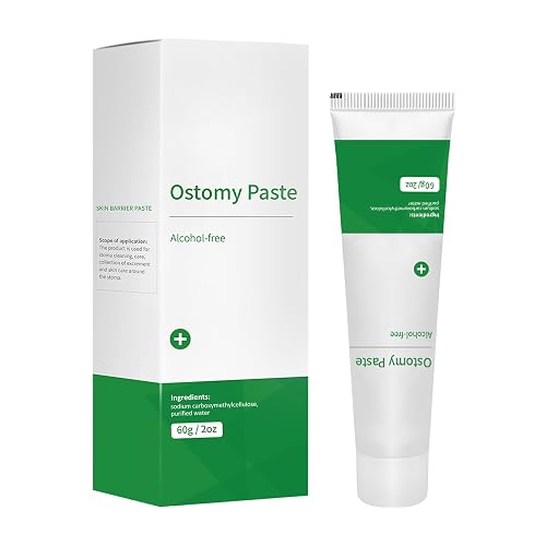 ZnnaYoha Ostomy Paste, No-Sting Skin Barrier Ostomy Paste, 2.1 Ounce ...