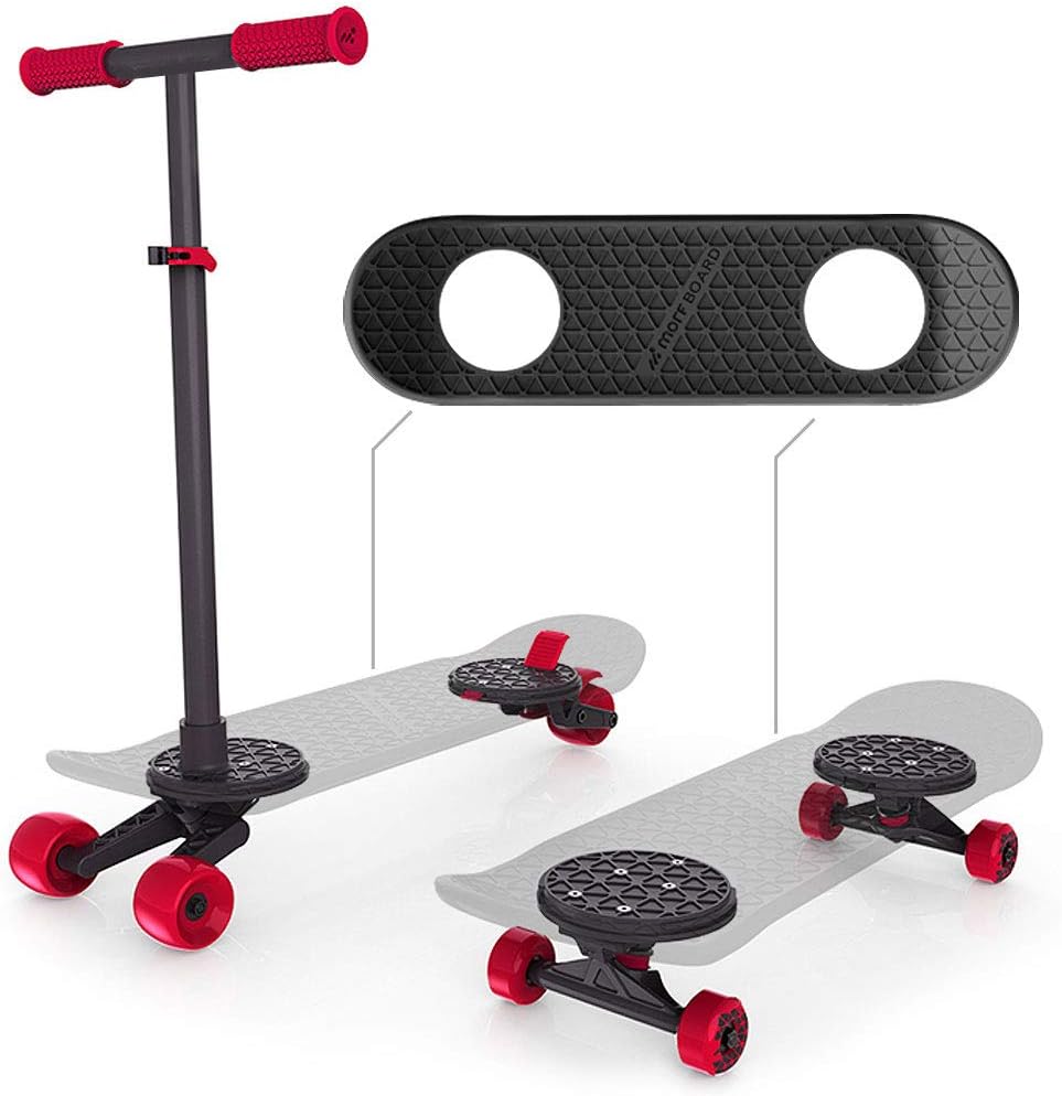 Morfboard 41662 Skate Board, Lava (Black-red) – BigaMart