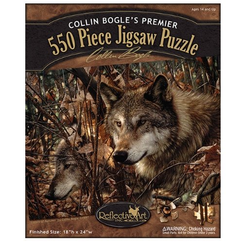 Reflective Art Inc Reflective Art Colors of Autumn Jigsaw Puzzle, 550-Piece