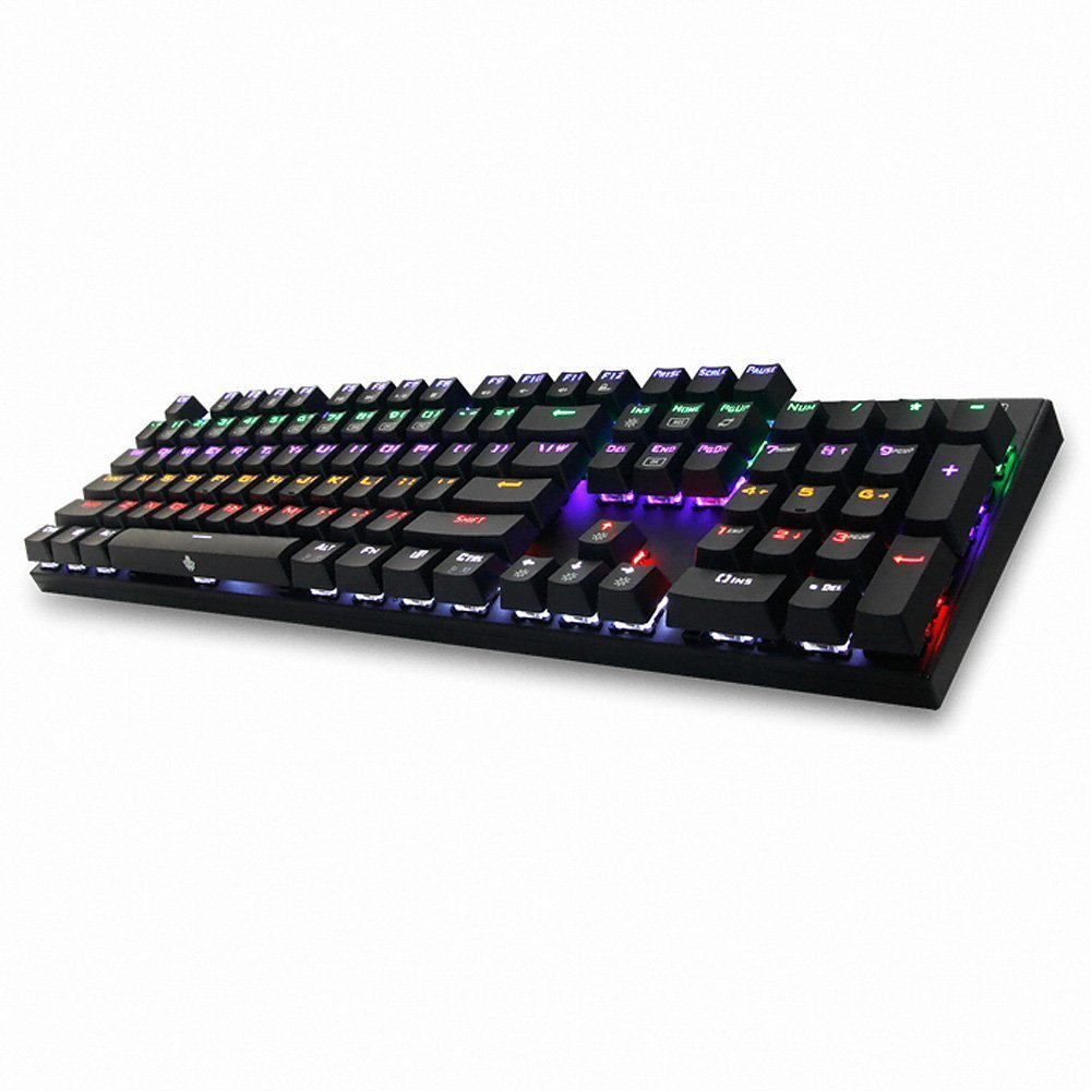 Mua ABKO HACKER K640 Mechanical Keyboard Rainbow LED (Blue Axis)/Eng/Korean Version/Eng/Kor ver ...