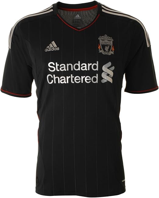Liverpool Away Mens Football Shirt 2011/12 SS XL Black: Amazon.co.uk ...