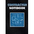 Contractor Notebook: Daily Construction Planner, Job Log Book, or Home ...
