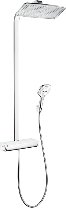 Hansgrohe 27112400 Raindance Select E 360 columna de ducha, 3 tipos de ...