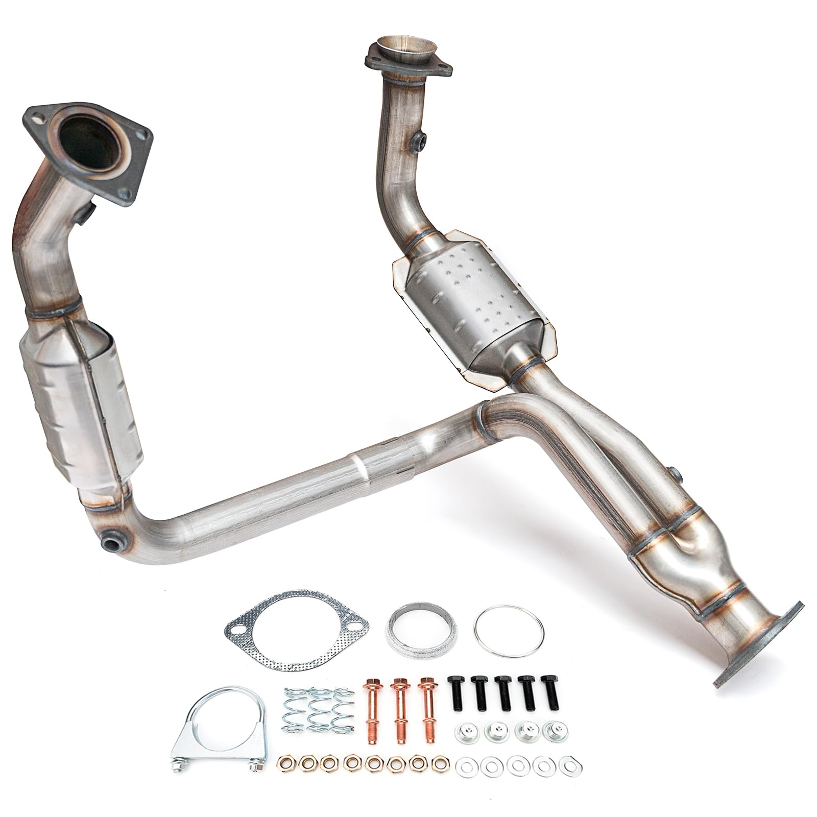 Mua High Flow Front Catalytic Converter Kit Direct-Fit Chevy Silverado ...