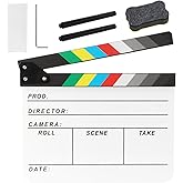 Amazon.com: NEEWER Film Movie Clapper Board, 12"x11"/30x27cm Bake ...