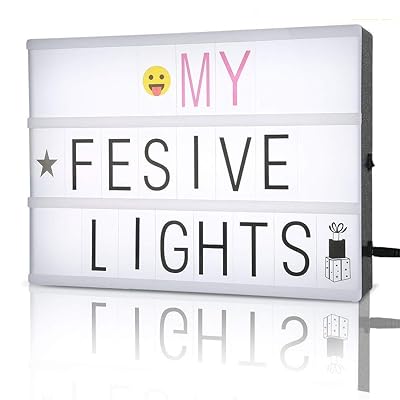 light box, cinematic lightbox A4 message light box Australia | Ubuy