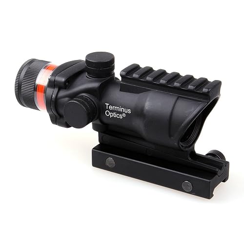 TOC 2nd Generation 4x32 Magnification Red BDC Reticle Fiber Optic Scope ...