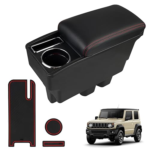 Dexepe Consoles Armrest Compatible with Suzuki Jimny JB64W/JB74W 2018 ...