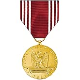 Amazon.com: MEDALS OF AMERICA EST. 1976 Navy Good Conduct Medal Gold ...