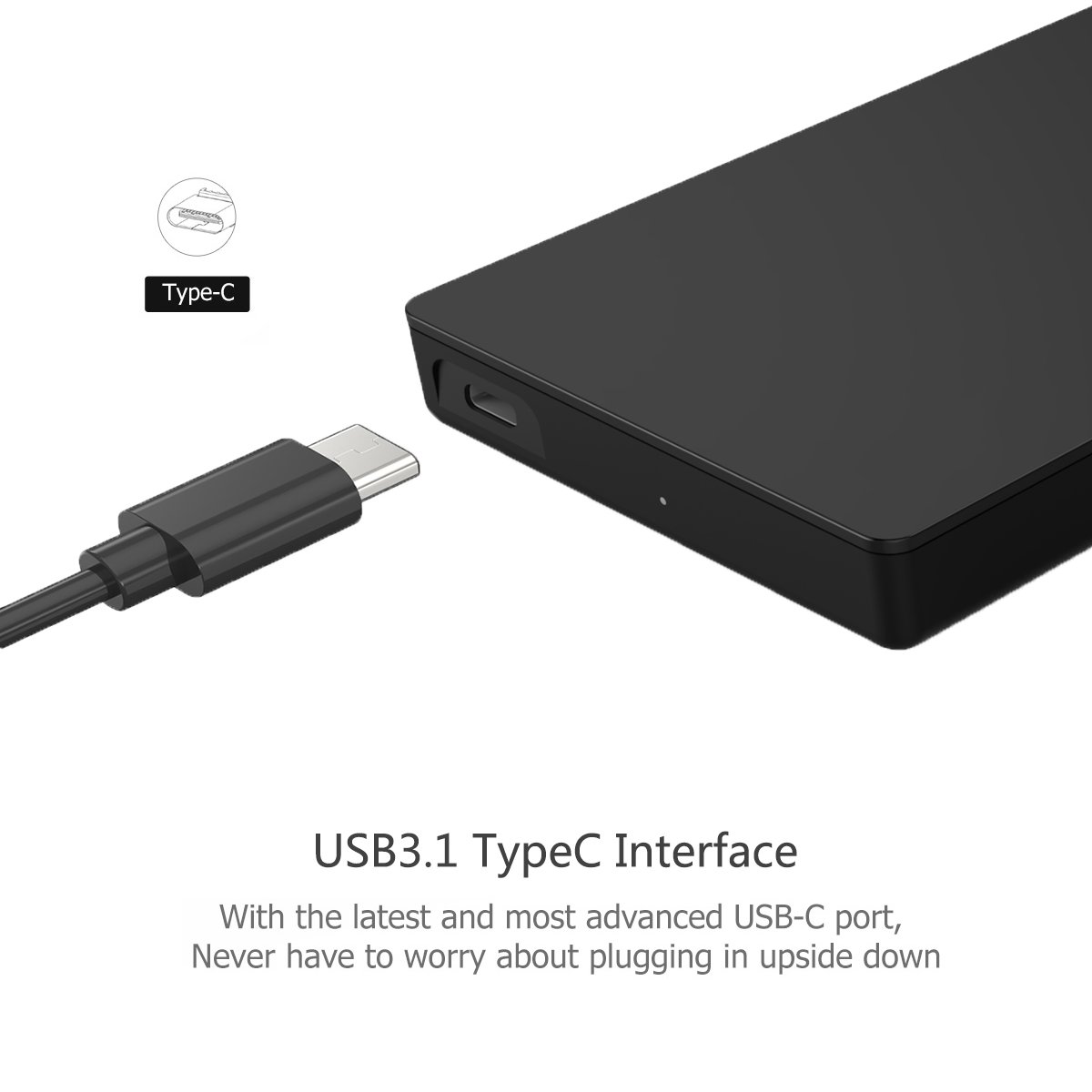 Soporte UASP - Negro y Plateado A5-C3 Yottamaster Tool Gratis USB3.1 ...