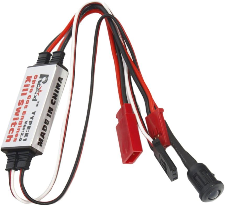 Amazon.com: Baoblaze Opto Gas Engine Kill Switch RC Airplane Kits for ...