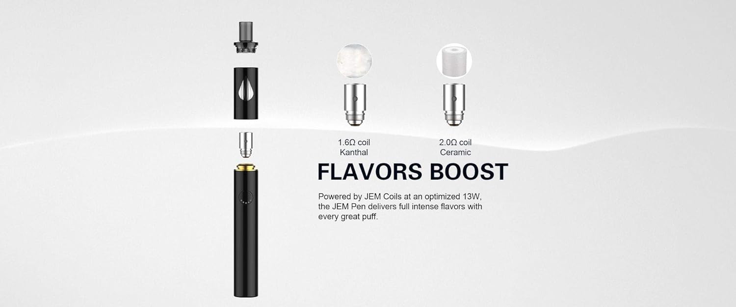 Genuine Innokin Jem Pen Kit [Black] – BigaMart