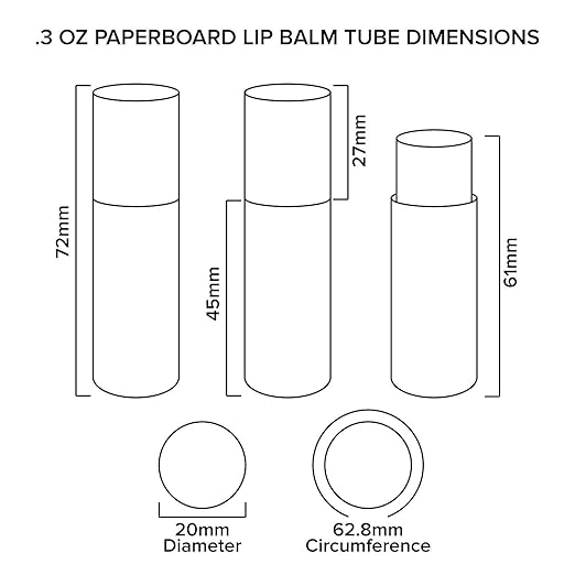 Chapstick Tube Dimensions Captions Rotation