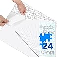 Amazon.com: Puzzle Glue Sheets for 1000-Pieces, 24pcs Puzzles Saver ...