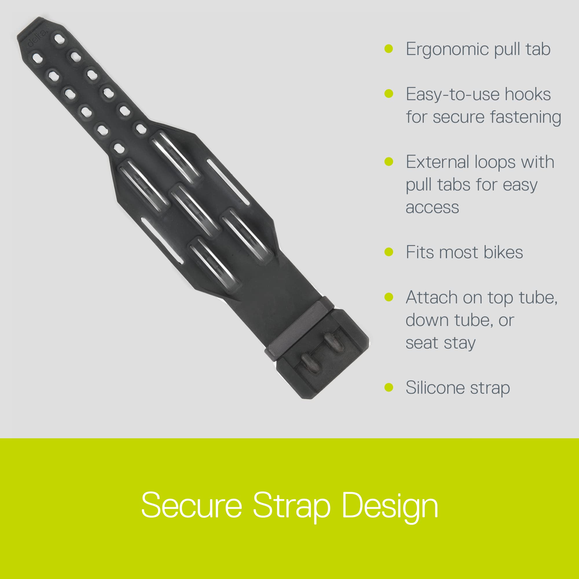 Mua Bike Frame Carrier Strap MTB with Tire Plugger Kit, Stwap by Delta ...