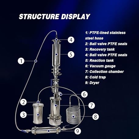 Mua HNZXIB Closed Loop Extractor 1LB Stainless Steel Vacuum Chamber ...