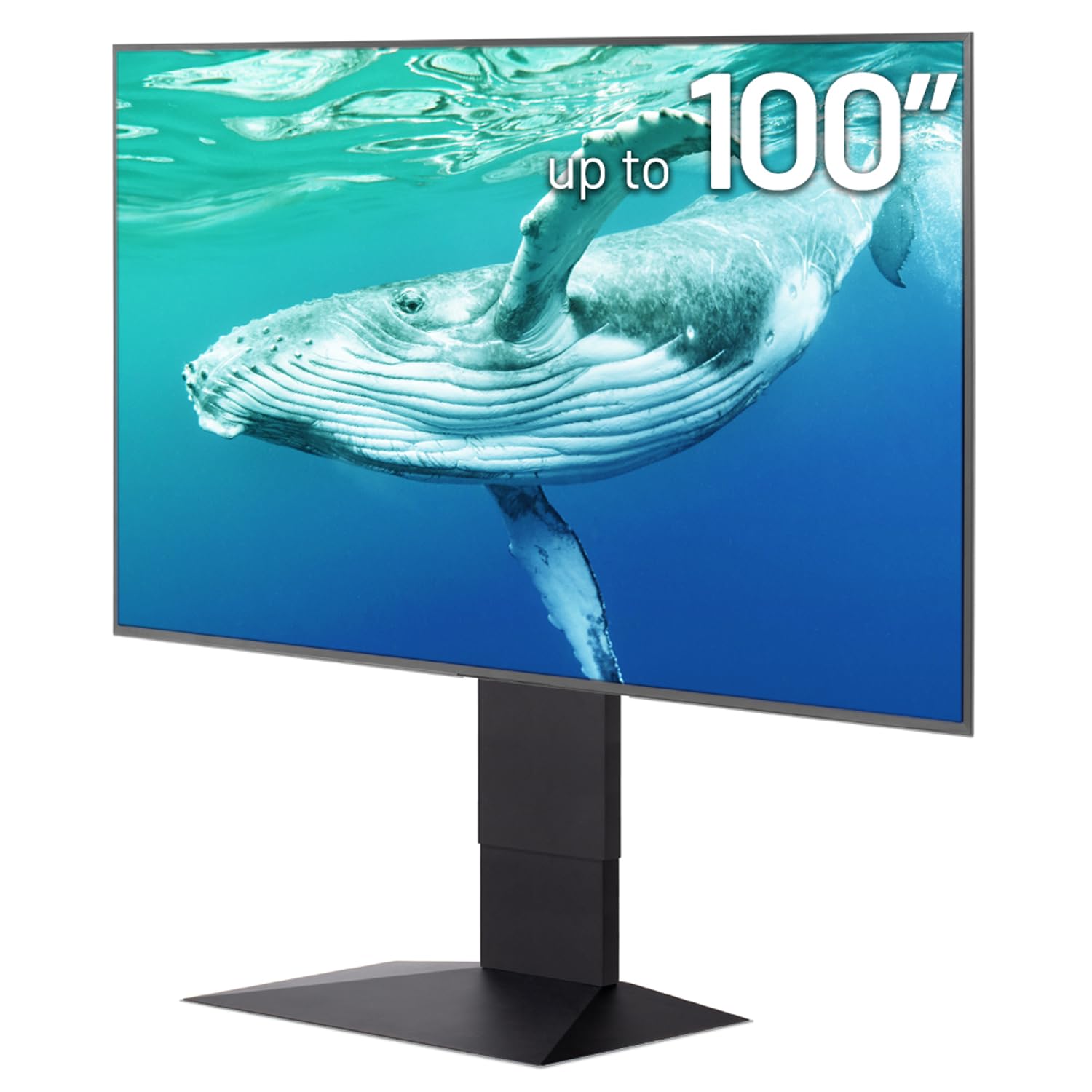 WALL V4 | Sleek 50-100 Inch Universal Shallow Floor TV Stand for Large ...