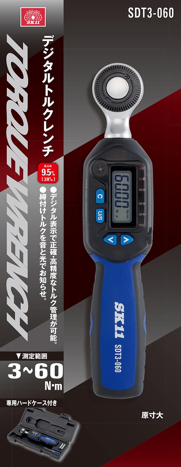 Mua SK11 Digital Torque Wrench - Socket Size: 9.5mm (3/8 inch) SDT3-060 trên Amazon Nhật chính ...