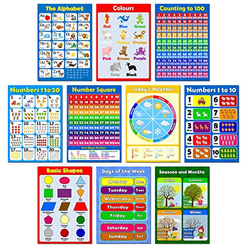 Buy PRESCHOOL EDUCATIONAL GLOSSY S for Kids, Toddler, Nursery ...