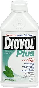 Diovol Fast-Acting Antacids Plus Suspension, Mint, 350ml: Amazon.ca ...