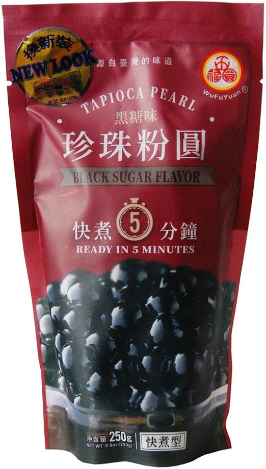 Wfy Black Tapioca Pearl - 250G: Amazon.ca: Grocery