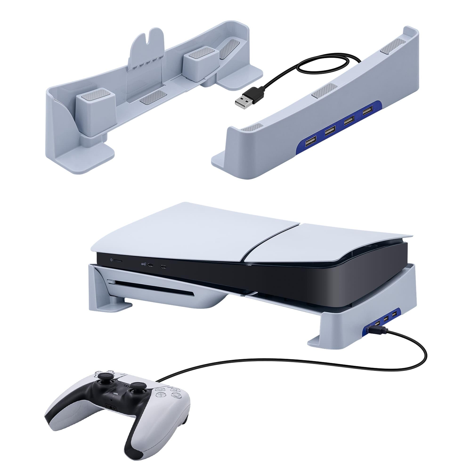 Mua Mcbazel Horizontal Stand for New PS5 Slim, 4 USB Expansion Ports ...