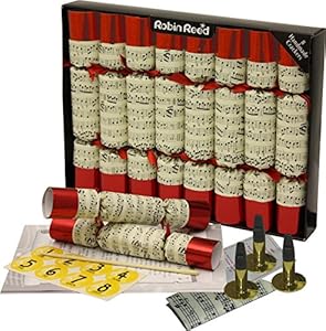 Robin Reed set of 8 x 10" Musical Concerto Christmas Crackers: Amazon ...