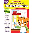 Jumbo Book of Kindergarten Fun Workbook: Scholastic Teaching Resources ...