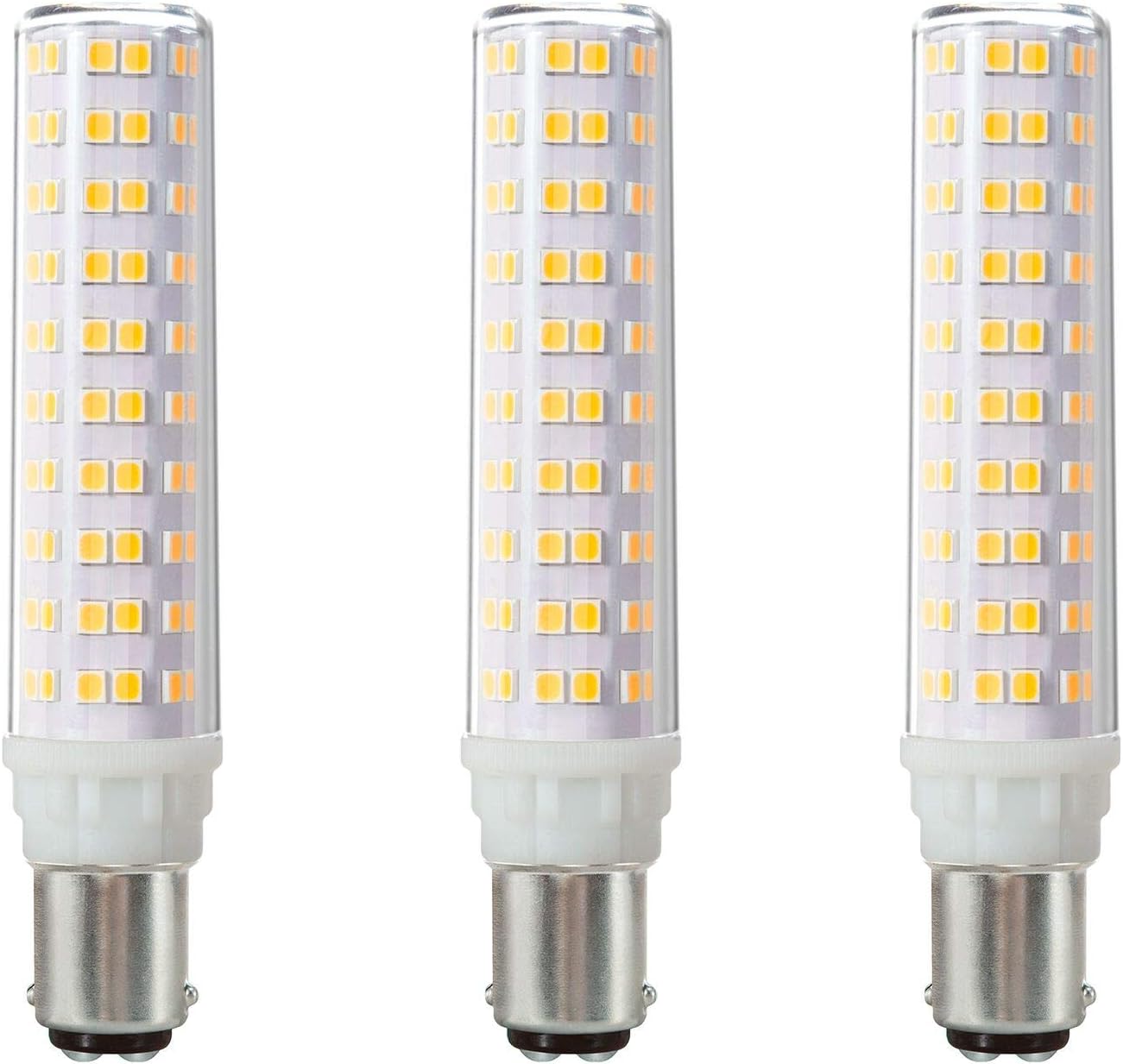 Noobibaba BA15D 10W LED Bulb 75W Halogen Bulb Replacement 230V AC BA15D ...