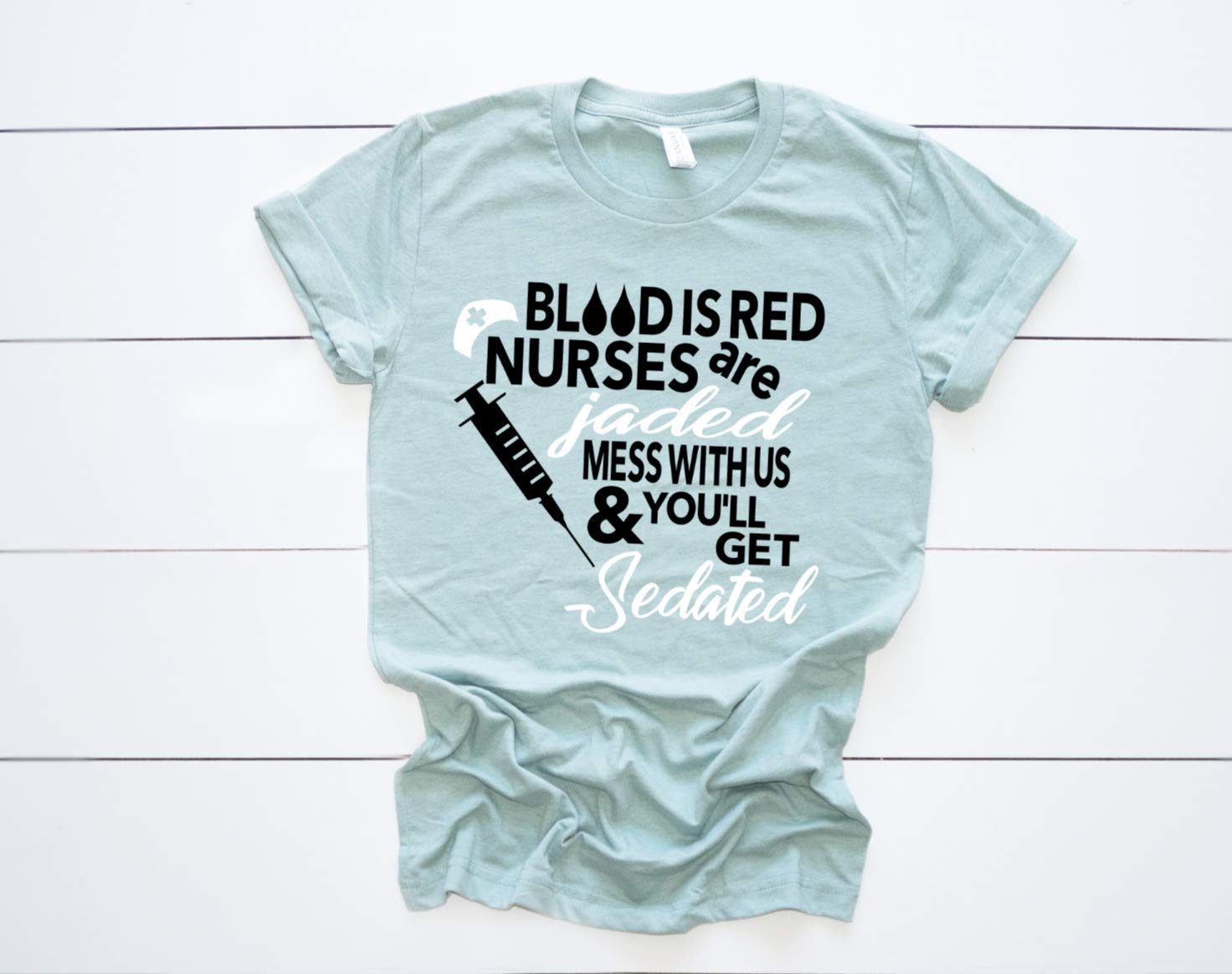 Amazon.com: Funny Nurse Shirt for Women and Men: Handmade