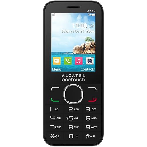 Alcatel 10.66G UK SIM-Free Mobile Phone - Black: Amazon.co.uk: Electronics