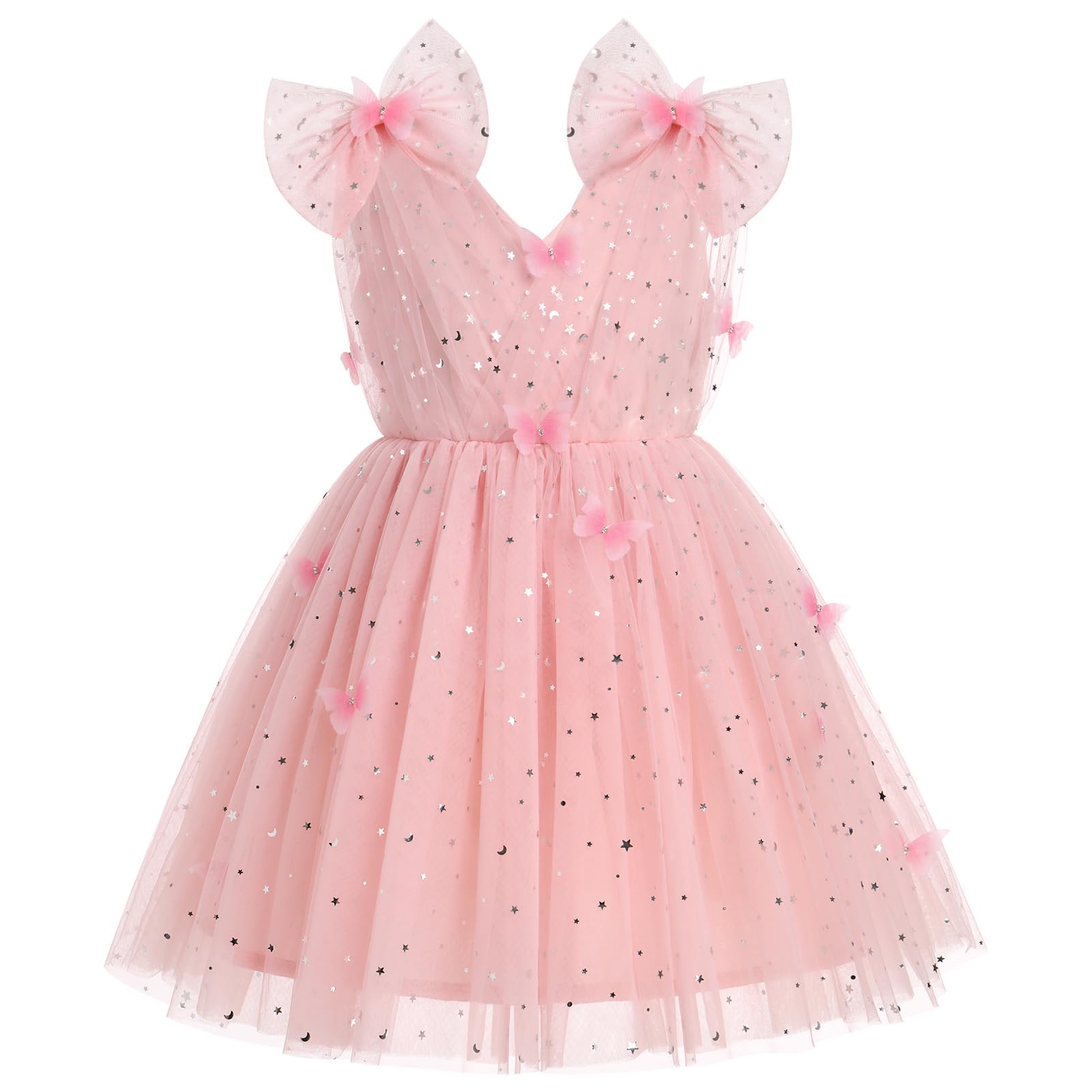 IMEKIS Butterfly Dress for Girl: 9th 10th Birthday Outfit Cake Smash ...