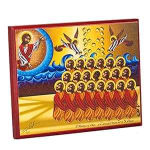 Amazon.com: Legacy Icons 21 New Christian Martyrs of Libya 2015 Coptic ...
