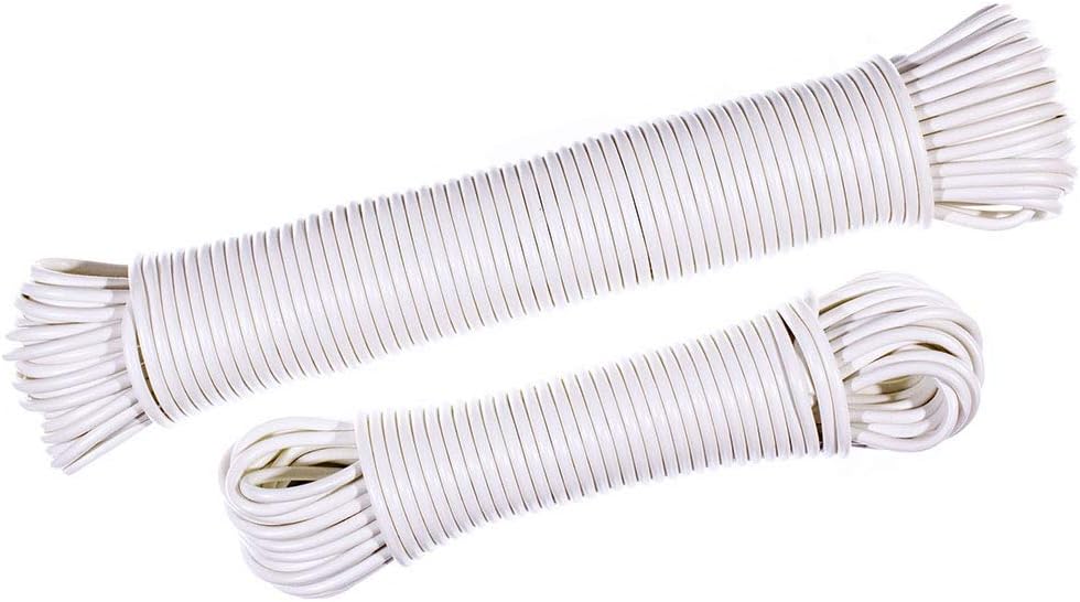 Amazon.com: 5/32 Inch Clothesline - Plastic Clothes Line - All Purpose ...