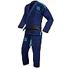 Sanabul Essentials V.2 Ultra Light Pre Shrunk BJJ Jiu Jitsu Gi (Navy ...