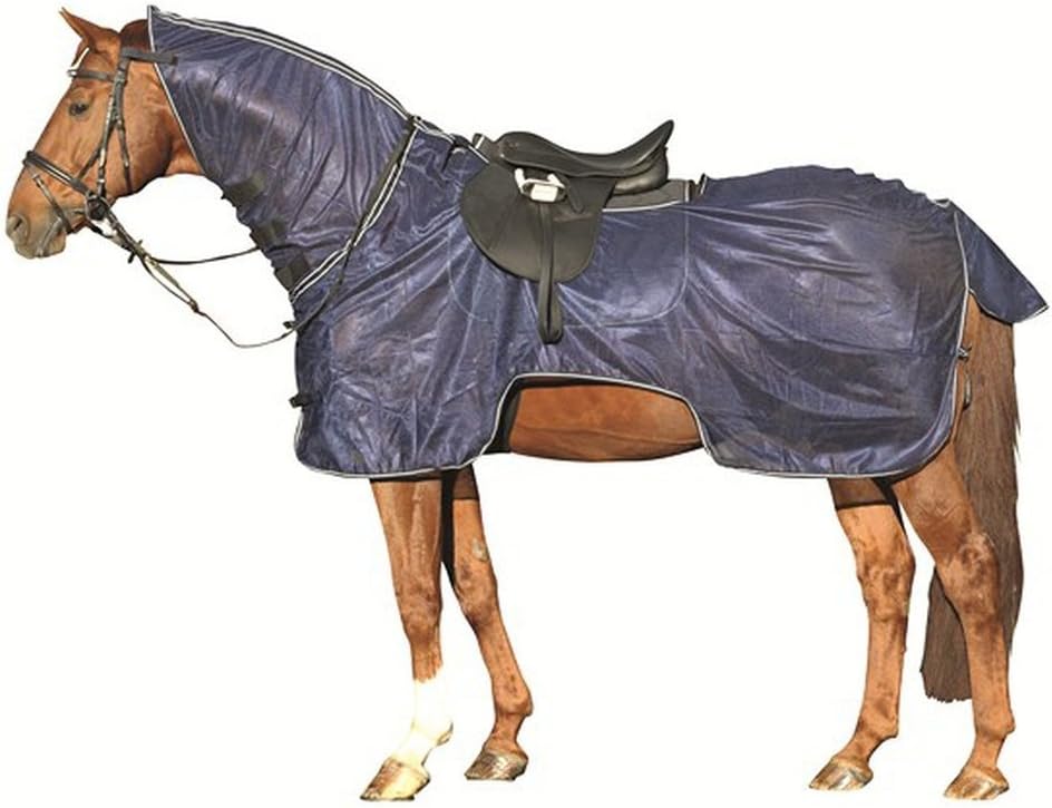 HKM Lightweight Fly Ride-On Sheet/Rug Combo Protect from Flies/Insect ...