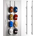 Amazon.com: HapiRm Over Door Hat Rack - 2 Packs Hat Holder with 8 Hooks ...