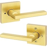 Amazon.com: Kwikset Halifax Interior Privacy Door Handle with Lock ...