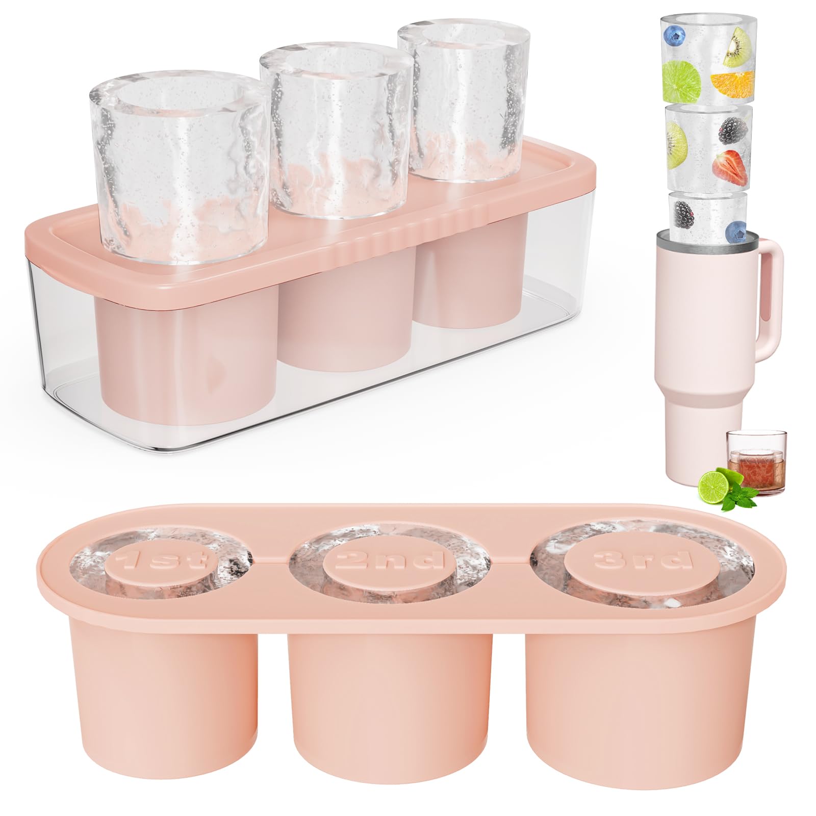 Ice Cube Tray Mold for Stanley 40oz 30oz 20oz Tumbler Accessories ...